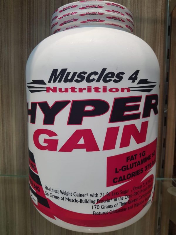 Muscle 4 Nutrition Hyper Gain Weight Gainer 6lb - Oms99